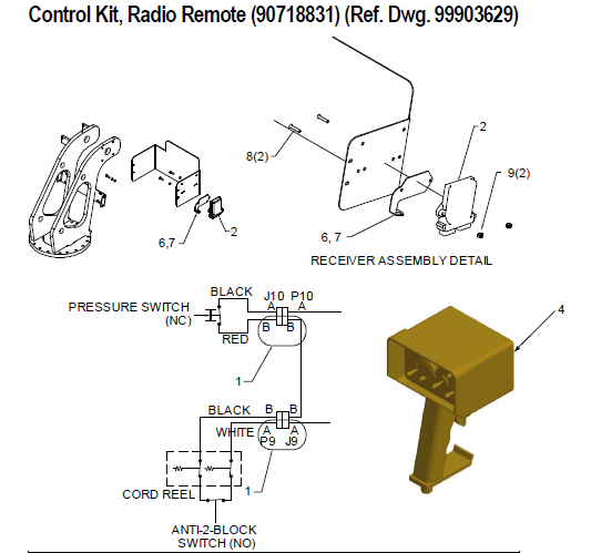 IMT BRACKET, TETHER CONNECTOR - 60125959 – QT Equipment