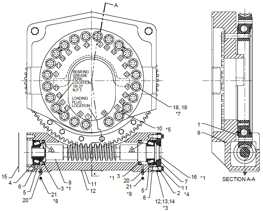 IMT Gear Rotator - 71056543 – QT Equipment